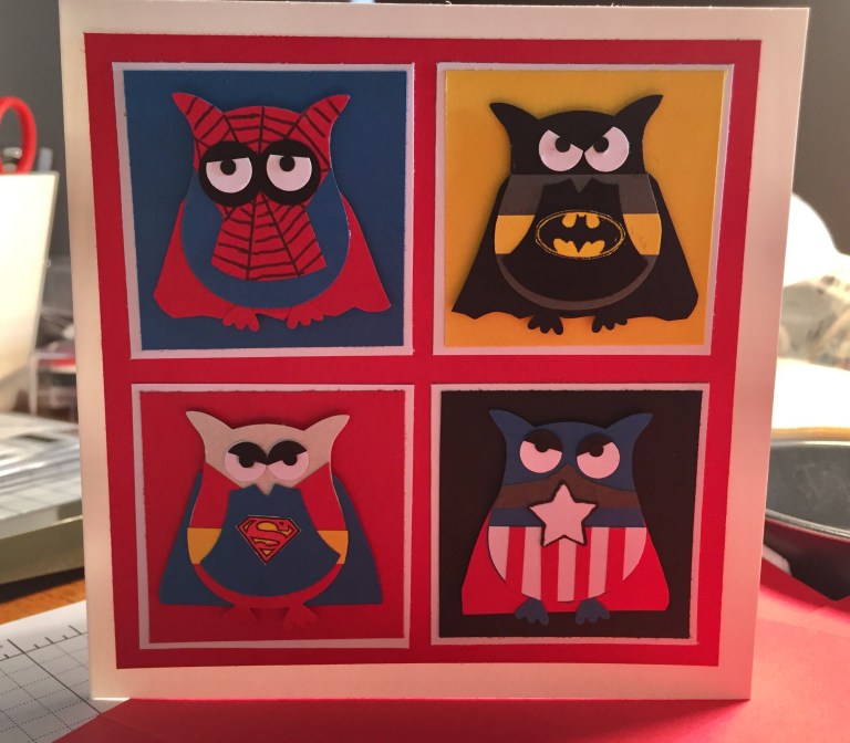 Superhero Punch Art – Shannon Kissane – The Crafting Engineer