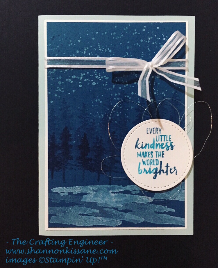 Tone on Tone Stamping – Shannon Kissane – The Crafting Engineer