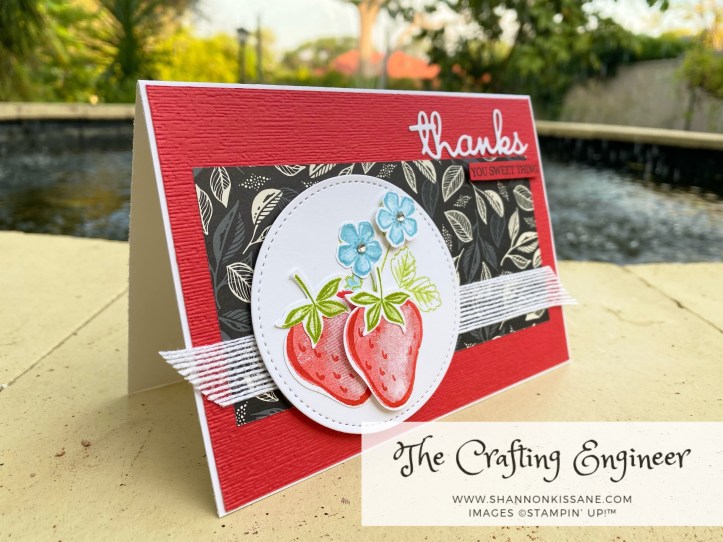 Sweet Strawberry – Shannon Kissane – The Crafting Engineer