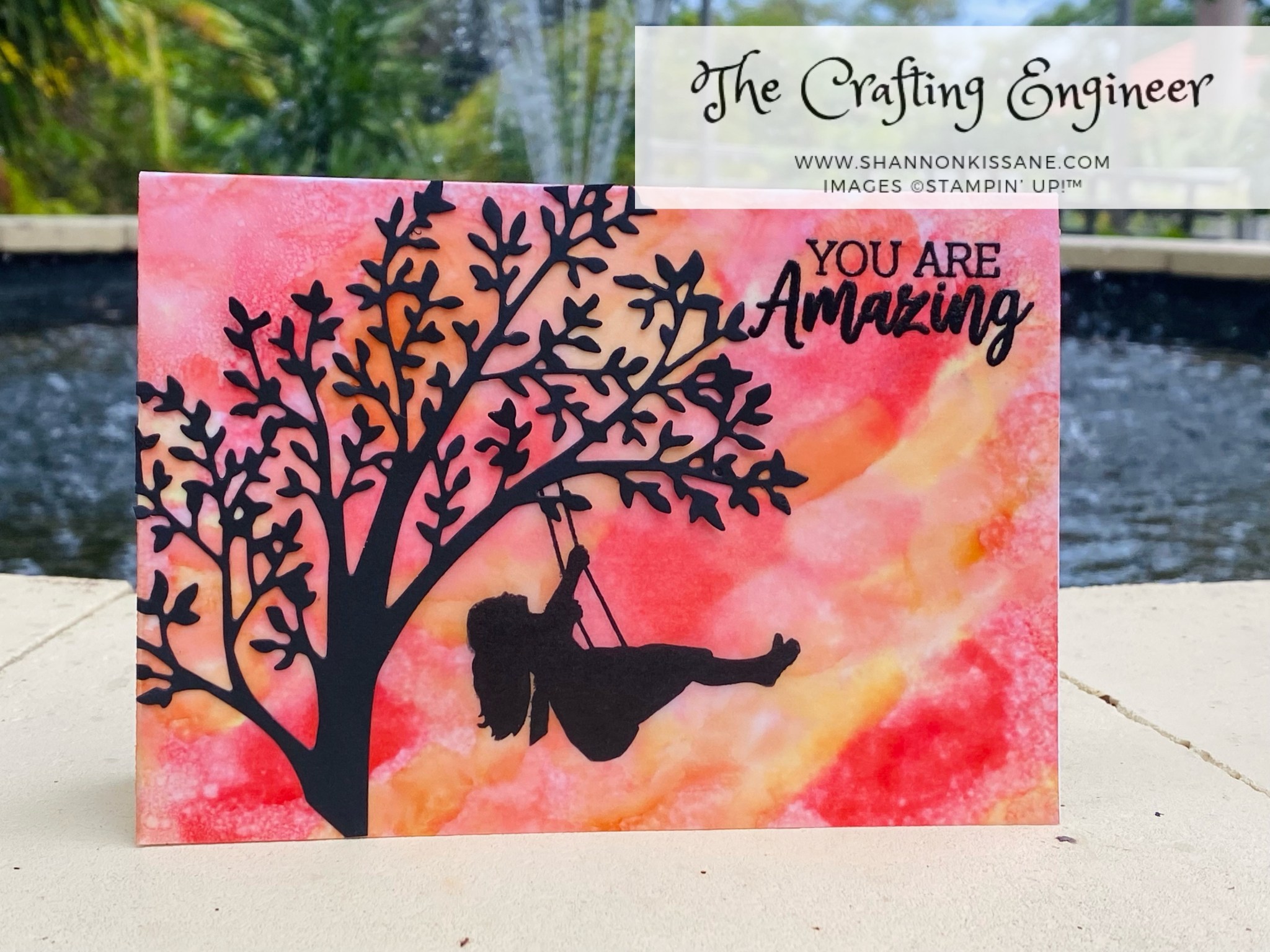 Easy Alcohol Ink Backgrounds – Shannon Kissane – The Crafting Engineer